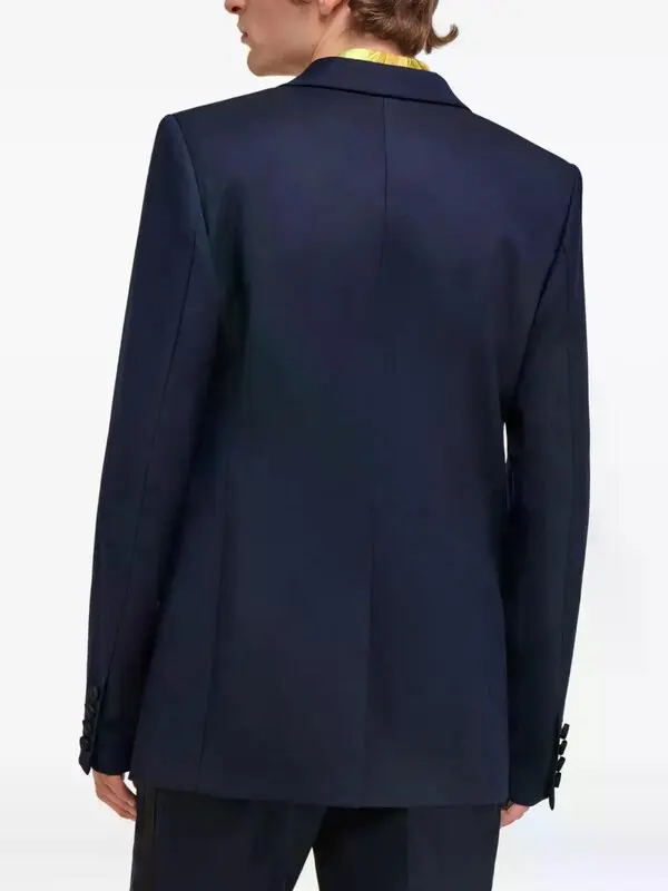 Roberto Cavalli Satin-trim Blazer