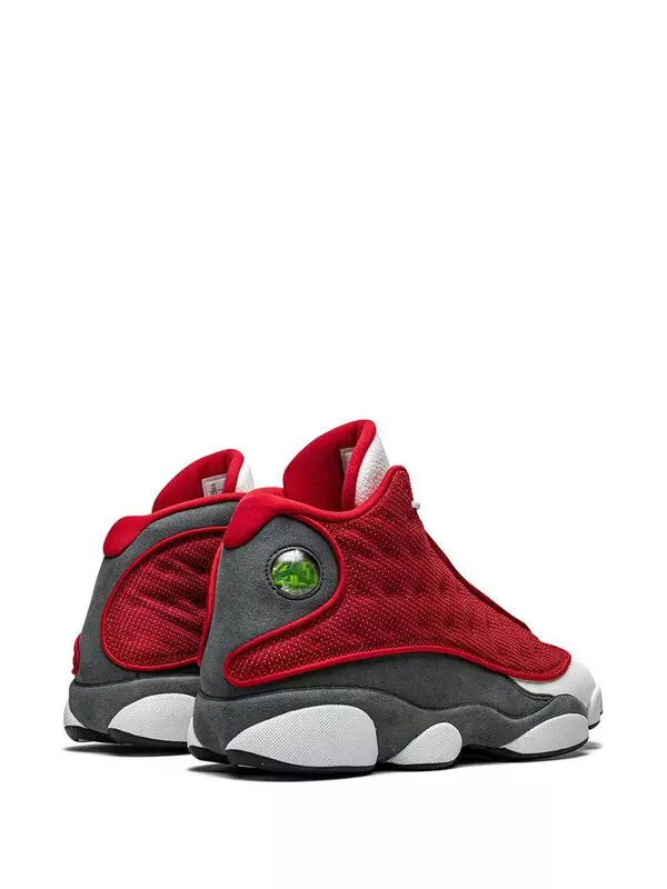 JORDAN Air Retro Flint Sneakers - Red