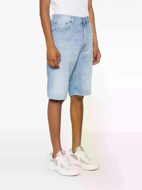 DONDUP Straight Leg Denim Shorts
