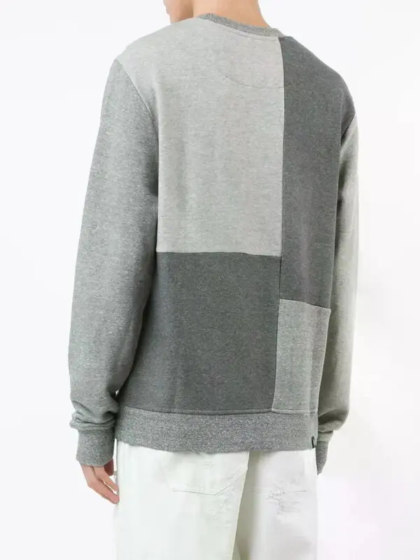MOSTLY HEARD RARELY SEEN Panelled Logo Sweatshirt