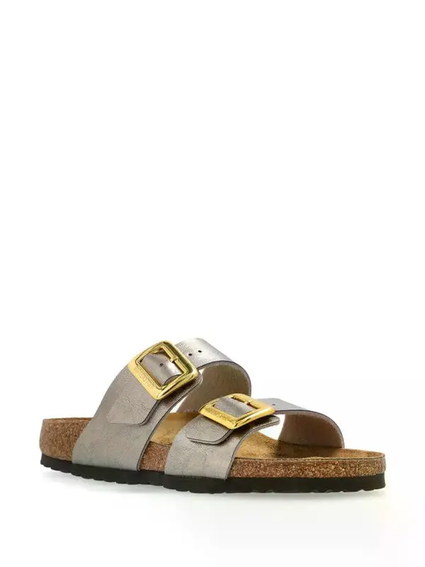 BIRKENSTOCK Arizona Slides - Silver