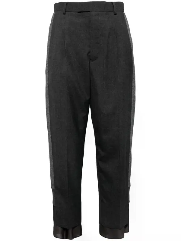 Undercover Double-layered Trousers - Grey