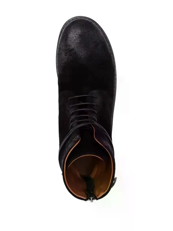 Marsèll Suede Combat Boots