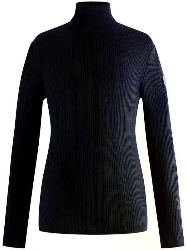Fusalp Ceillac Ribbed Roll Neck Sweater - Blue