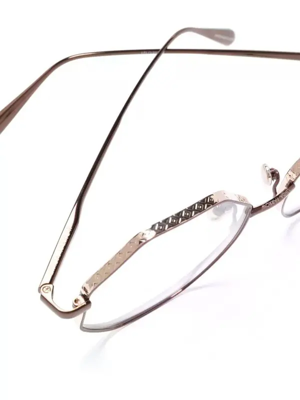Linda Farrow Lianas Geometric Frame Eyeglasses