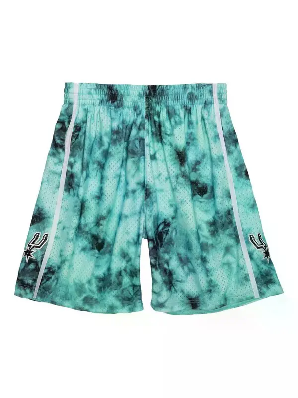 Mitchell & Ness San Antonio Spurs 1998 Galaxy Swingman Shorts - Blue