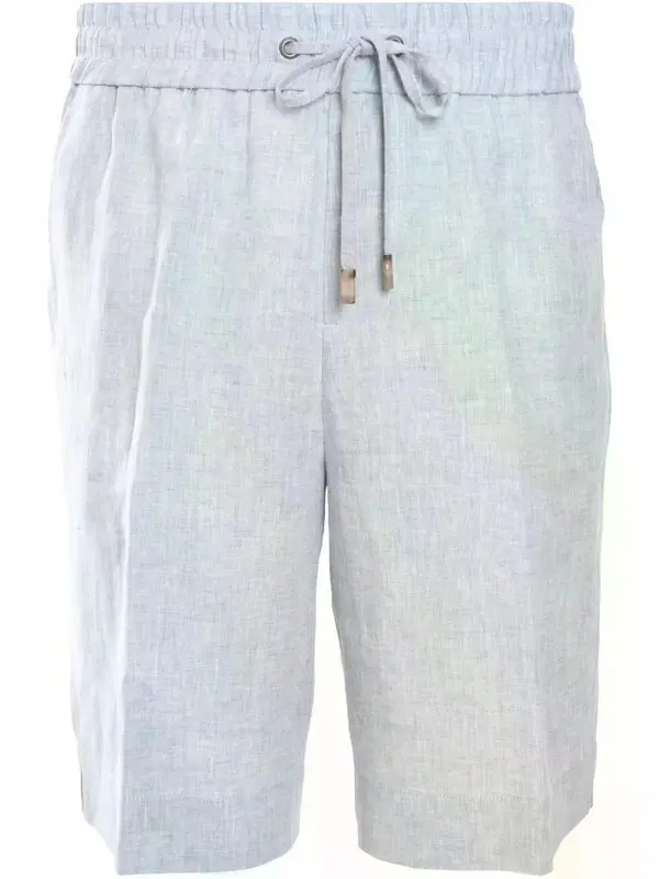 Peserico Linen Drawstring Shorts