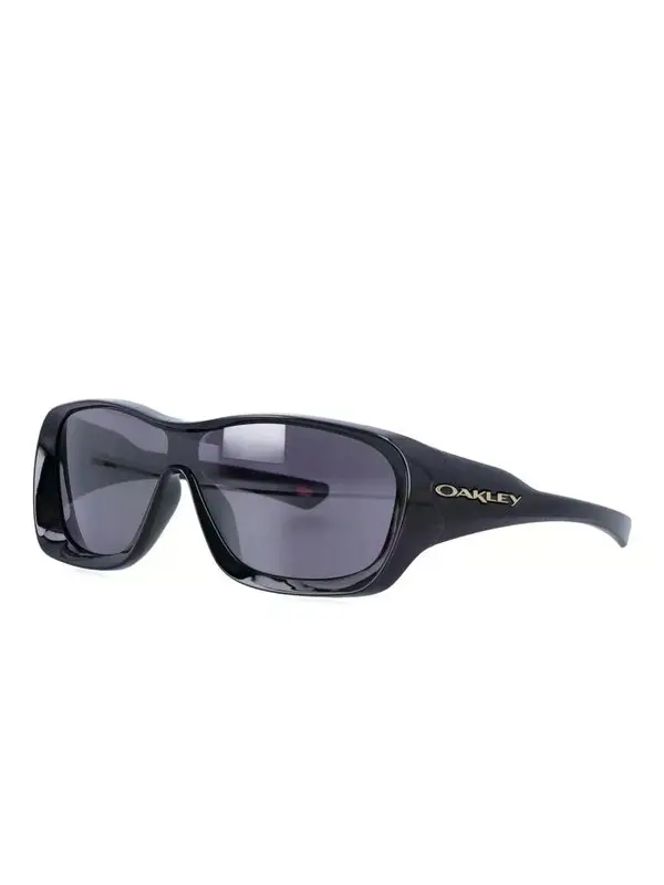 Oakley De La Salle Oversized Shield Sunglasses - Black