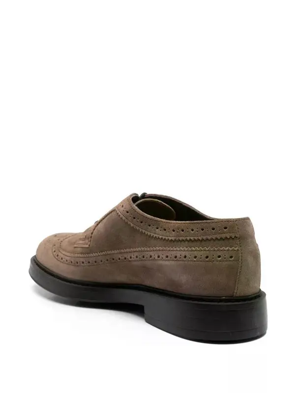 DOUCAL'S Lace-up Suede Brogues