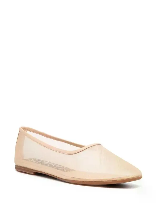 Senso Dena Mesh Ballerina Shoes - Neutrals