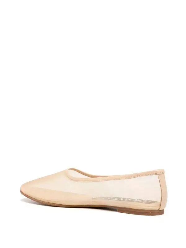 Senso Dena Mesh Ballerina Shoes - Neutrals