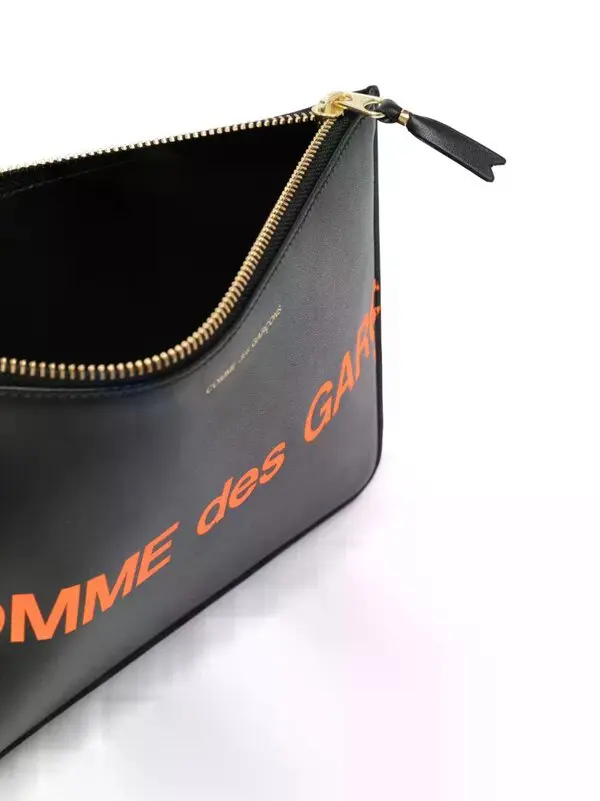Comme Des Garçons Logo-print Leather Wallet