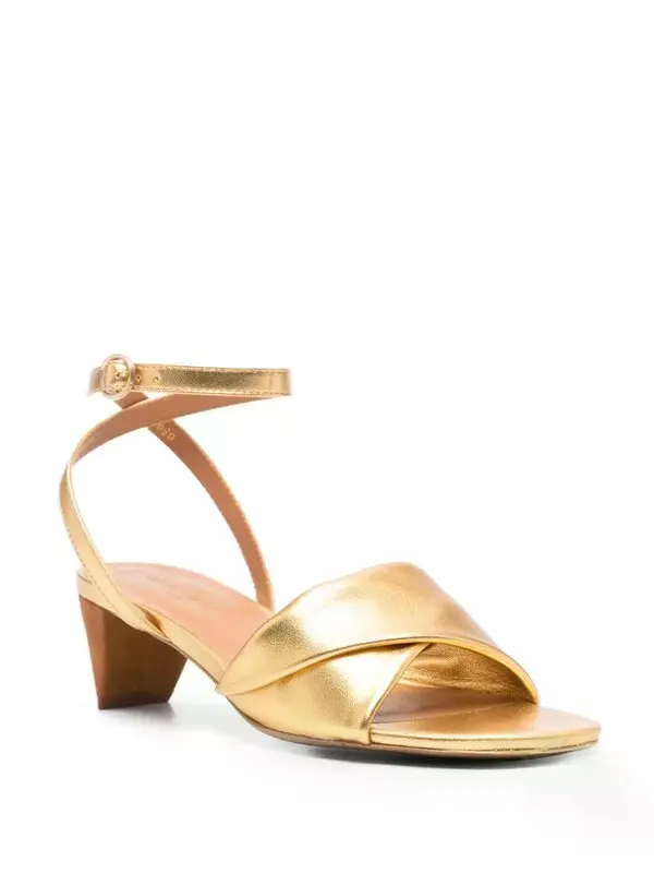 Clergerie Tone Buckle-fastening Ankle Strap Sandals