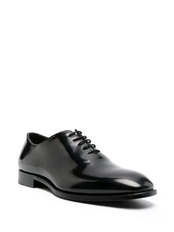 Canali Patent-finish Calf Leather Oxford Shoes