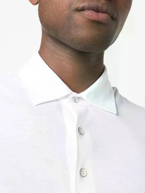 Herno Short-sleeved Polo Shirt - White