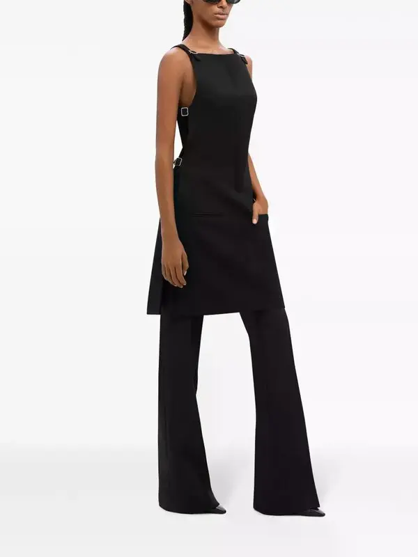 COURREGES Wool Multi-strap Mini Dress