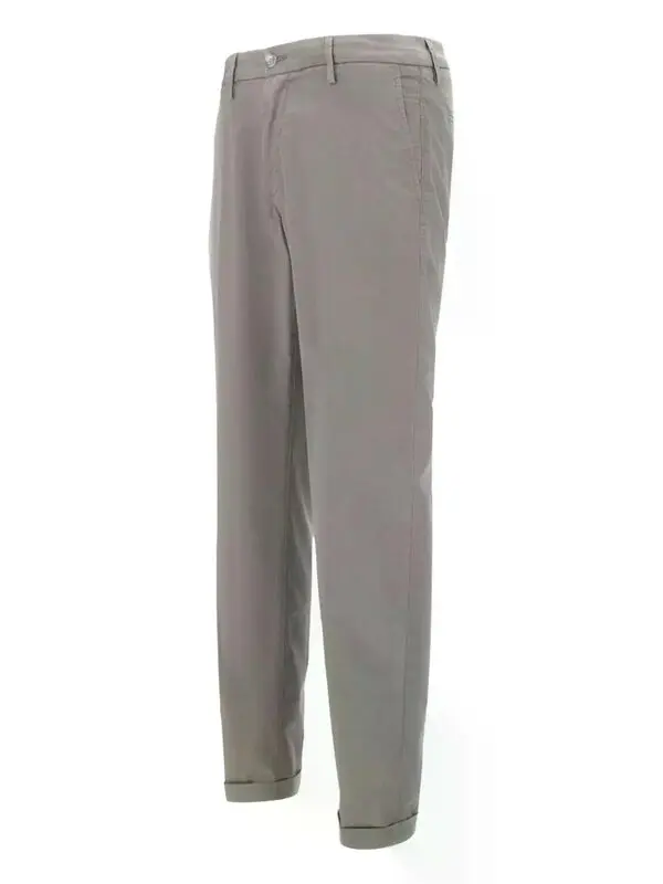 RE-HASH Chinos With Button And Zip Fastening