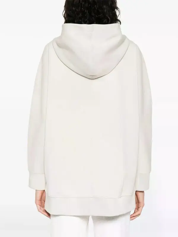 Max Mara Zip-up Hoodie With Classic Hood