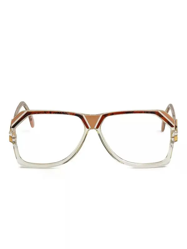 Cazal Oversized Tortoiseshell Glasses - Neutrals