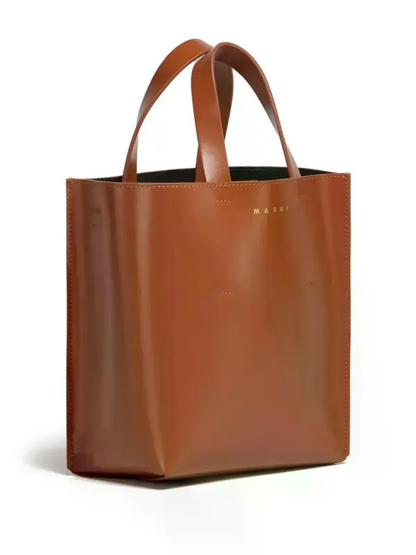 Marni Mini Museo Leather Tote Bag