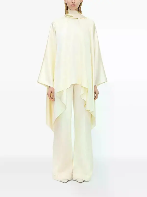 Adam Lippes Silk Scarf Blouse
