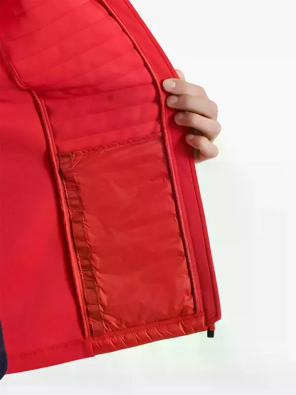 Fusalp Quilted Front Zip Fastening Jacket - Red