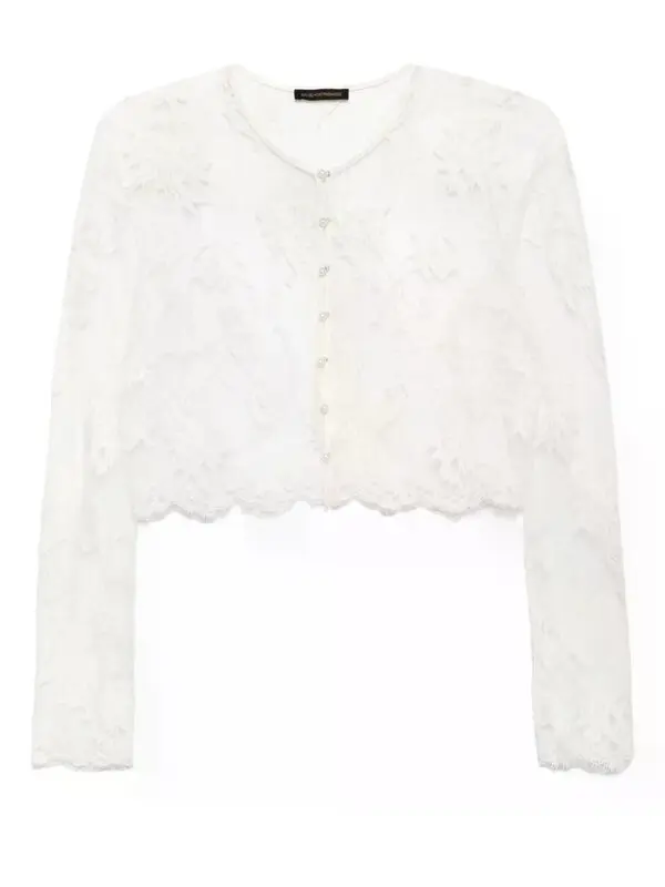 Kiki De Montparnasse Dominique" Cropped Shirt - Neutrals