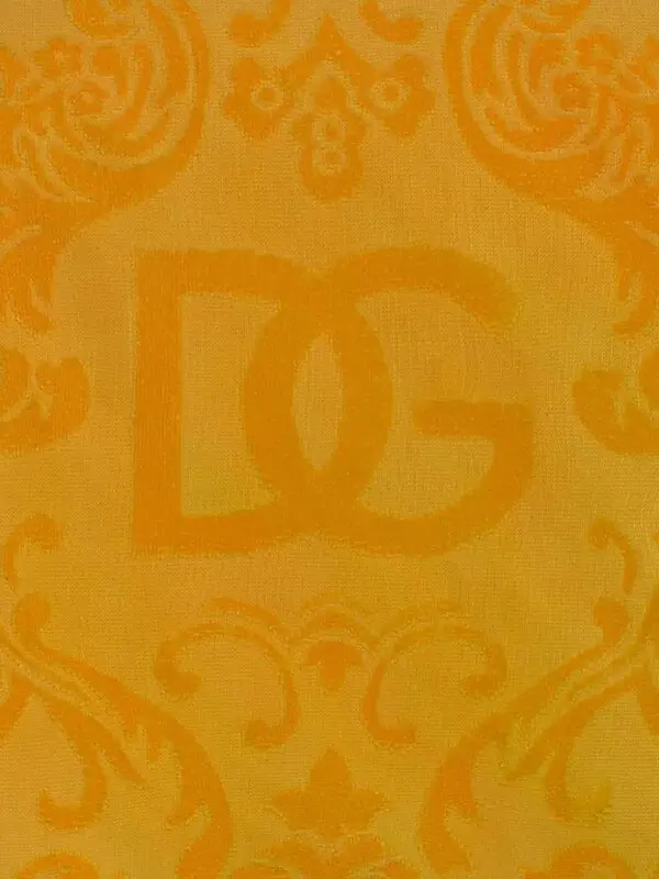 Dolce & Gabbana Cotton Terry Outdoor Cushion - Orange