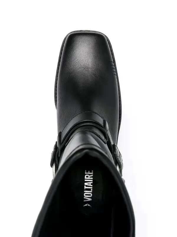 Zadig&Voltaire Igata Leather Biker Boots