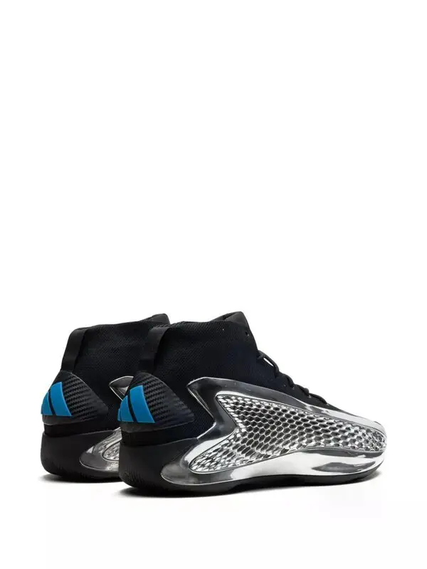 Adidas Ae 1 Mid Silver Metallic Sneakers