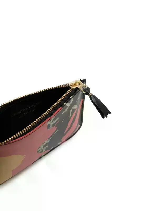 Comme Des Garçons Diana Ejaita Zipped Leather Wallet