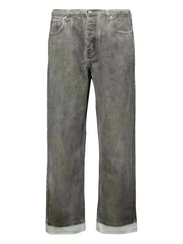 IRO PARIS Cotton-blend Straight Jeans