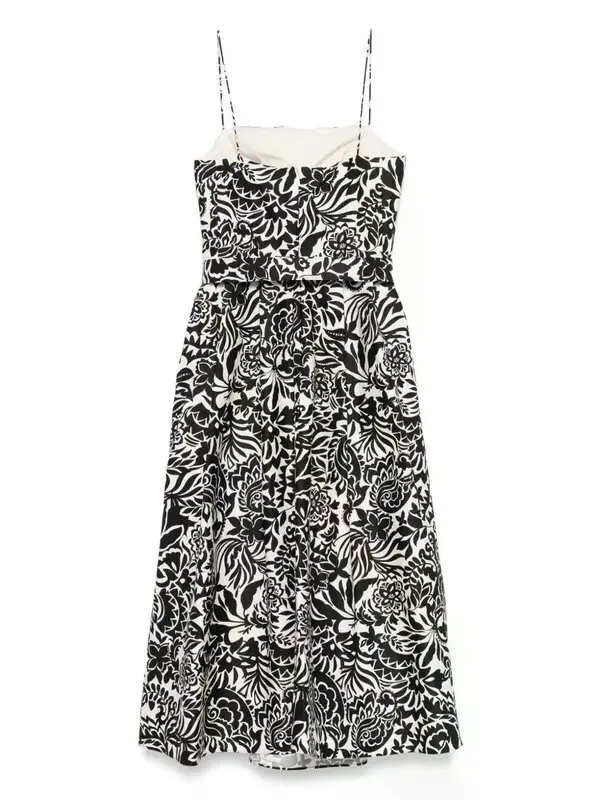 Ralph Lauren Floral Print Midi Dress