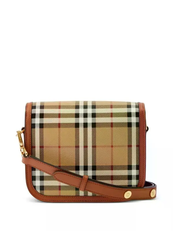 Burberry Small Check-pattern Crossbody Bag