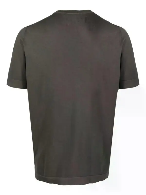 D4.0 Short-sleeved Fine-ribbed T-shirt