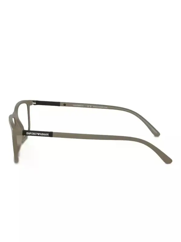 Emporio Armani Rectangle Frame Glasses