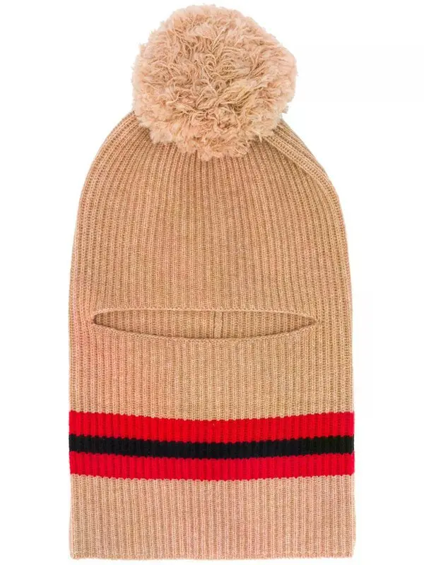 Cashmere In Love Wira Balaclava Hat - Neutrals