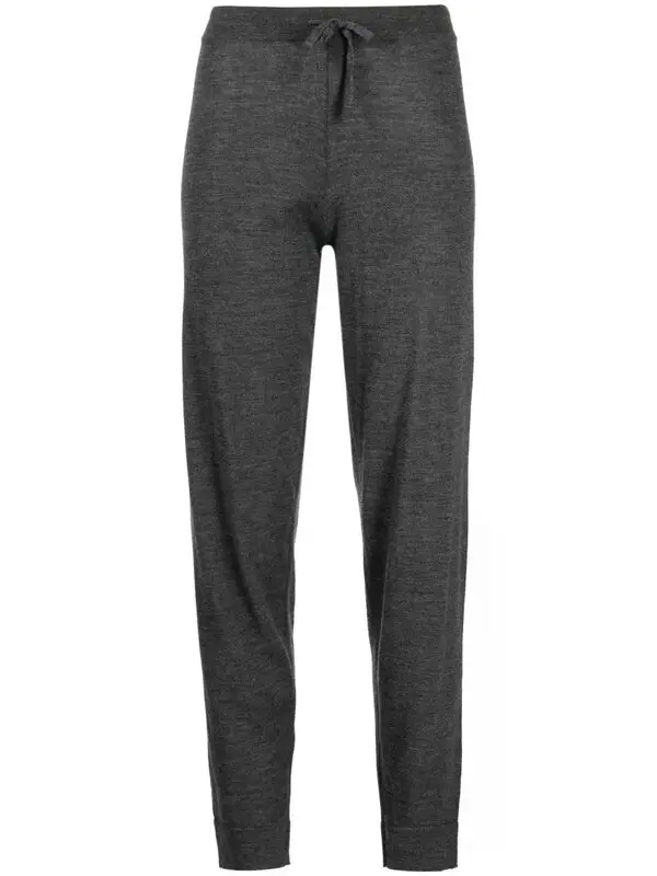 Cashmere In Love Fine-knit Drawstring-waist Trousers
