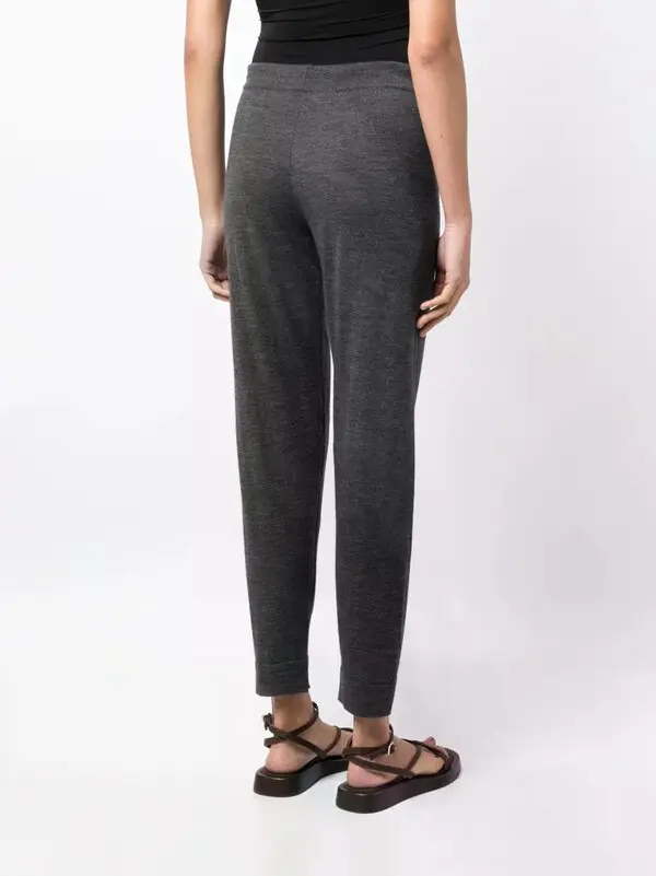 Cashmere In Love Fine-knit Drawstring-waist Trousers