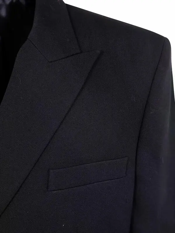 Balmain Wool Double-breasted Blazer