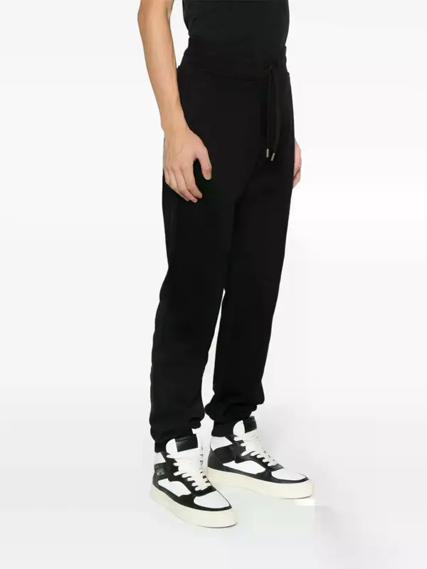 Versace Logo-patch Cotton Track Pants