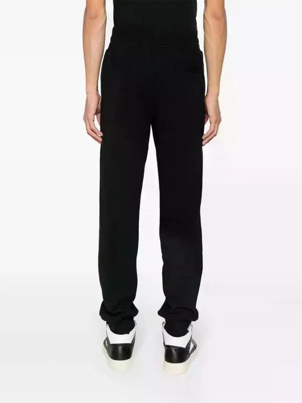 Versace Logo-patch Cotton Track Pants