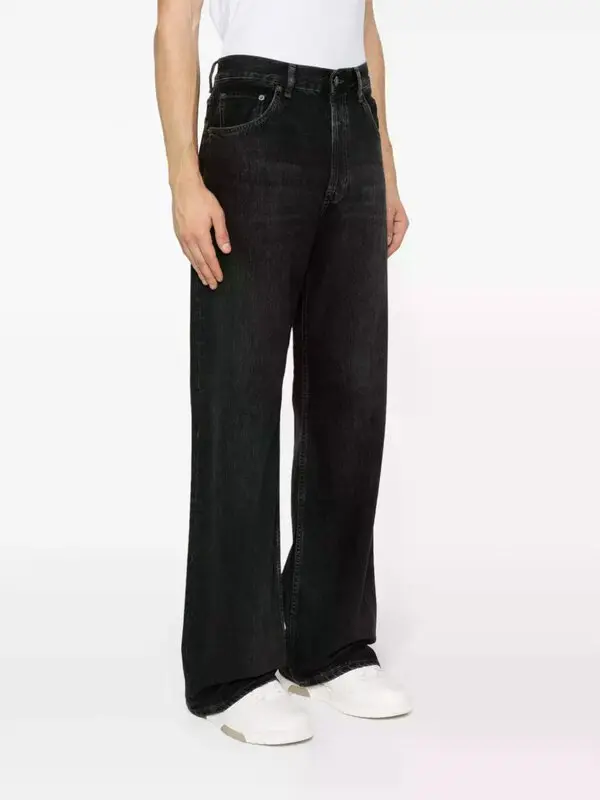 Acne Studios Mid-rise Wide-leg Jeans