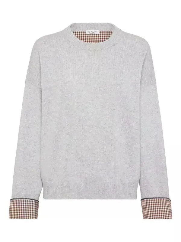 Brunello Cucinelli Cashmere Jumper - Grey