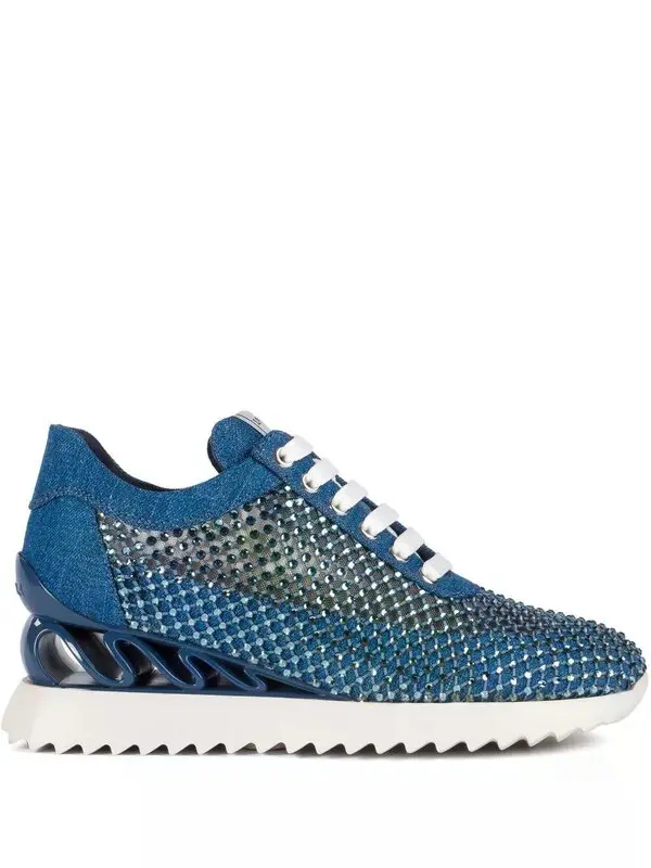 LE SILLA Gilda Wave Sneakers - Blue