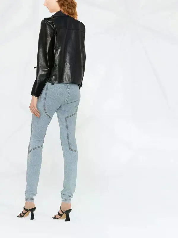 Philipp Plein Logo-waistband Leggings