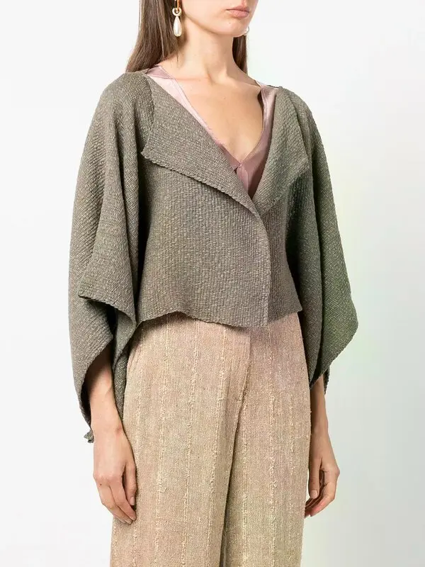Voz Cropped Knitted Bolero