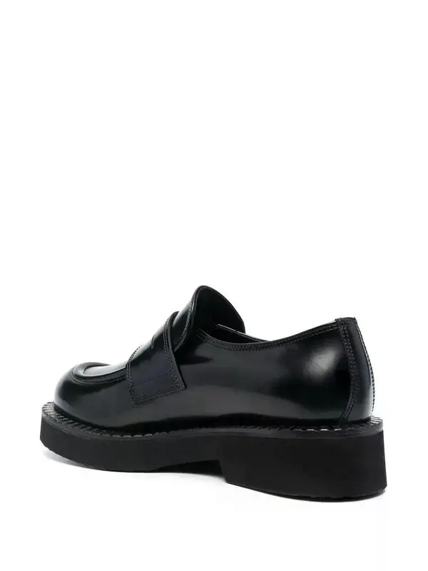 Premiata Chunky Leather Lug Loafers