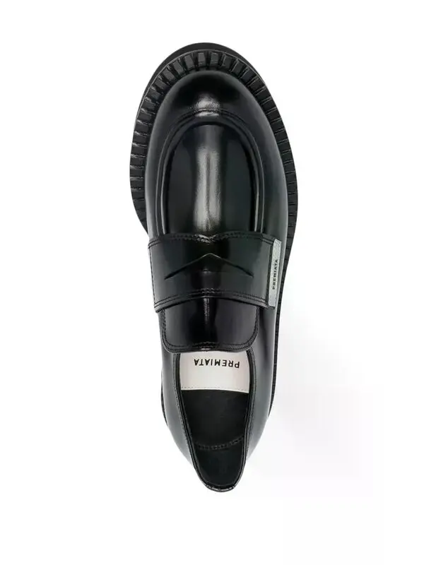 Premiata Chunky Leather Lug Loafers