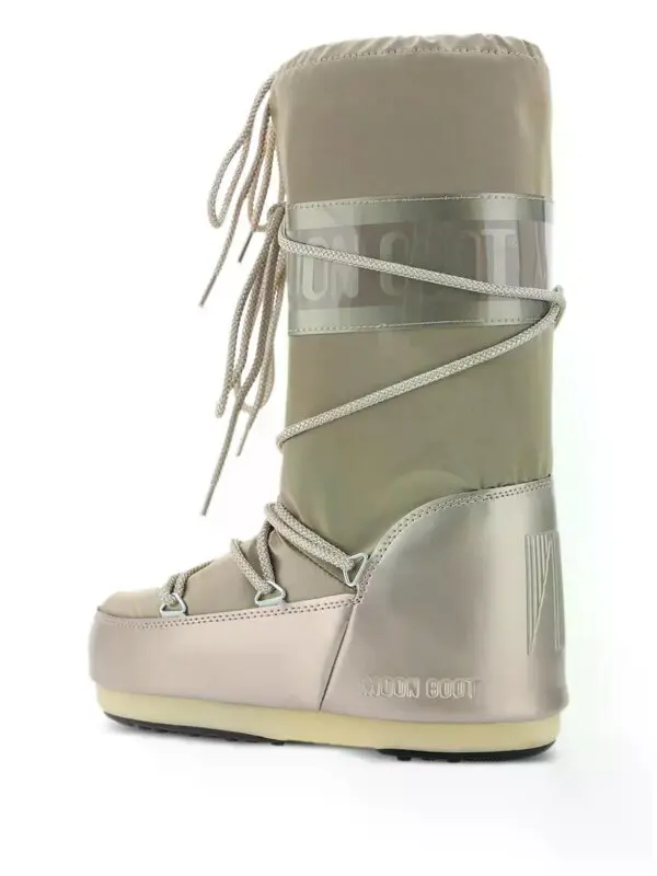 Moon Boot Icon Metallic Boots - Neutrals